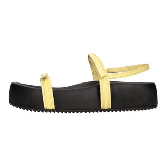 Patrizia Bonfanti Femme, Chaussures, Jaune, Taille: 39 EU Flat Sandales