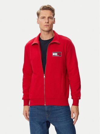 Tommy Hilfiger Sweatshirt Brand Love MW0MW44941 Rot Regular Fit