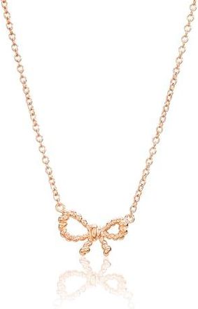 Monteverdi VNAMONJ-NL-0122 Collier pour femme avec pendentif en forme de noeud en argent sterling 925 rhodié 45 cm, Eine Grösse, Argent sterling, Pas de gemme