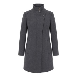 Liu Jo Midi-Mantel aus Wollmischgewebe - - Coats - Damen - Grau - M