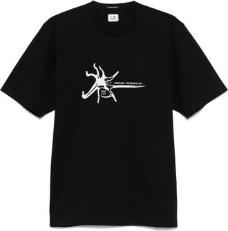 C.P. Company t-shirt à manches courtes - Noir