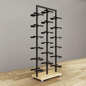 Generic Pr&eacute;sentoir &agrave; Chaussures pour Magasin de v&ecirc;tements commerciaux, Support dorganisateur de Chaussures en m&eacute;tal cr&eacute;atif Moderne, &eacute;tag&egrave;re &agrave; Baskets, pr&eacute;sen