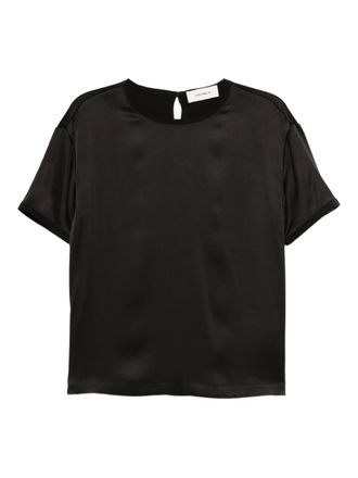 Lisa Yang haut à manches courtes - Noir