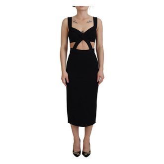 Dolce & Gabbana Etuikleid - - Dresses - Damen - Schwarzk - S