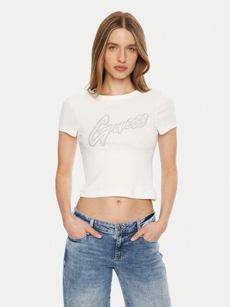 Guess T-Shirt W5RI68 KA0H1 Wei&szlig; Regular Fit