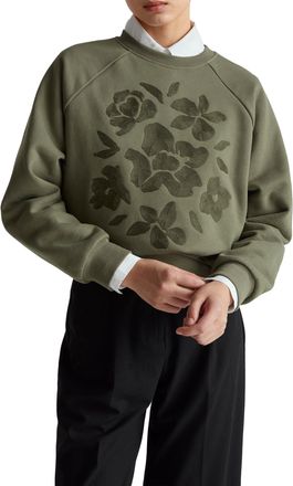 Benetton Damen Maglia G/C M/L 3mtzd10b6 Kapuzenpullover, gr&uuml;n, XL