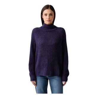 Joop Col roul&eacute; Korala - Femme - Pulls - Violet - Taille: 38 FR