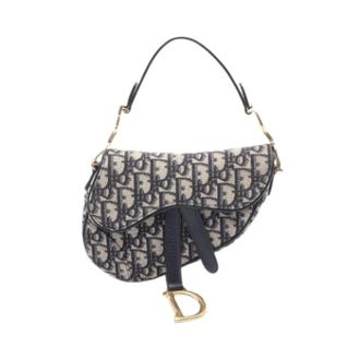 Dior Sac d&eacute;paule doccasion - Femme - Pre-owned - Bleu - Taille: ONE Size