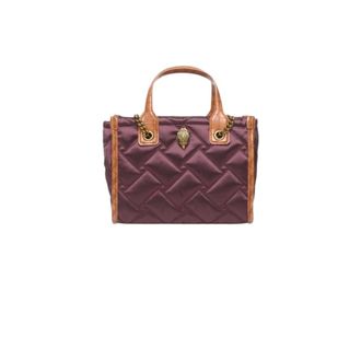 Kurt Geiger Hoxton Small Shopper Bag - Femme - Sacs - Violet - Taille: ONE Size