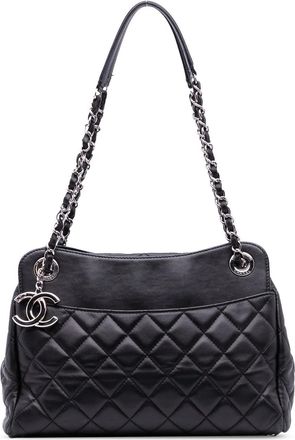 Chanel Shopper - Quilted Lambskin 7 Tote - Gr. unisize - in Schwarz - f&uuml;r Damen