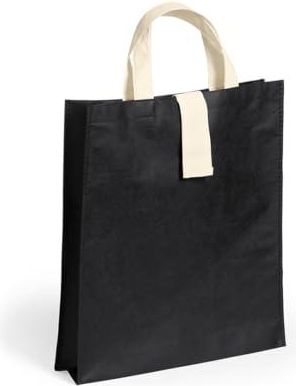 Generico Sac shopper TNT Court Poign&eacute;e Pliable Shopping Chariot, Noir