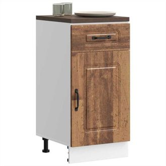 vidaXL Vidaxl - Armoire de cuisine Kalmar vieux bois bois ding&eacute;nierie