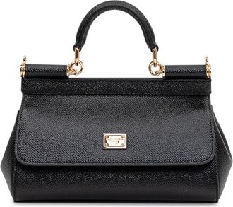 Dolce & Gabbana Femme, Sacs, Noir, Taille: ONE Size Petit sac Sicily