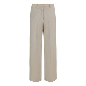 Forte_Forte Pantalon Chino - Femme - Pantalons - Beige - Taille: 38 FR