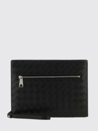 Bottega Veneta Rei&szlig;verschlusstasche aus geflochtenem Kalbsleder mit abnehmbarer Handschlaufe