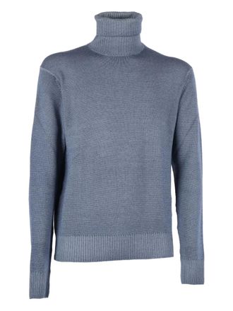 L.B.M. 1911 roll-neck long-sleeve sweater - Bleu
