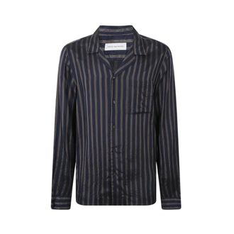 Dries Van Noten Homme, Chemises, Bleu, Taille: L Carlty Shirt