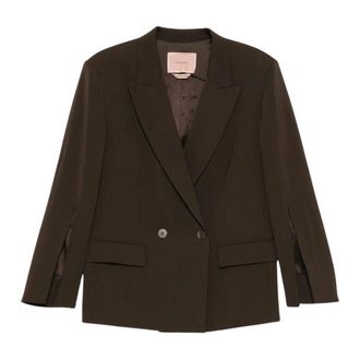 Twinset Giacca - - Jackets - Damen - Braun - M