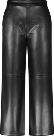 Max Mara Weite Hose Amati aus Lederimitat