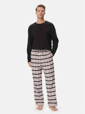Tommy Hilfiger Pyjama UM0UM04045 Schwarz Regular Fit