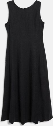 s.Oliver Midikleid Kleid Midi-Kleid aus Leinenmix