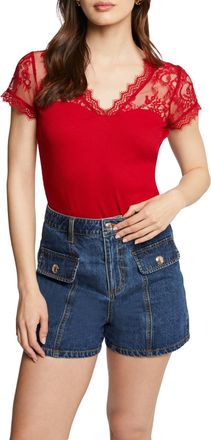 Morgan Damen 232-dlami T-Shirt, Granat, Small