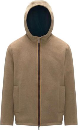 K-Way Veste Claudel Wool Bonded Double - Homme - Vestes - Beige - Taille: S