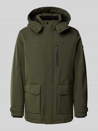 Bugatti Jacke mit Pattentaschen und &Auml;rmelriegeln