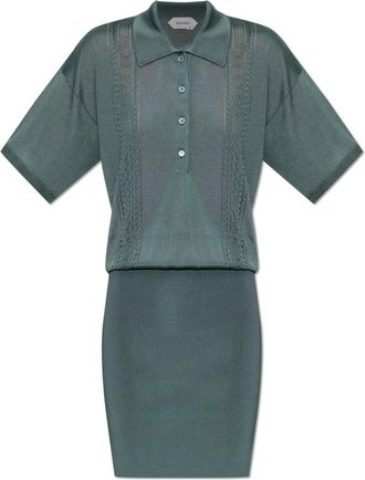 Versace Femme, Robes, Vert, Taille: 40 FR Polo Dress