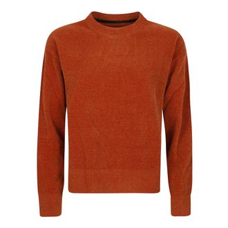 Roberto Ricci Design Pull &agrave; col rond - Femme - Pulls - Orange - Taille: 36 FR