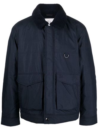 Woolrich veste Ripstop Sherpa Trucker - Bleu