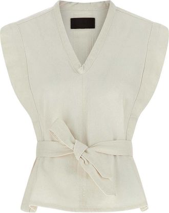 Christophe Lemaire Gilet - Blanc
