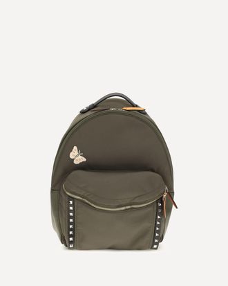 Valentino Garavani Stud Up technical fabric Backpack Male UNI