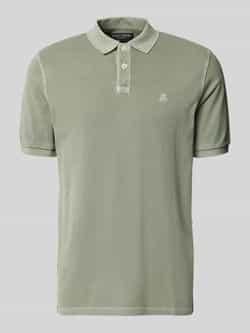 Marc O'Polo Regular Fit Poloshirt aus reiner Baumwolle mit Logo-Stitching
