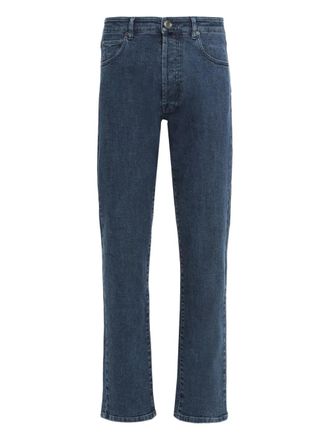 Moorer Silone Jeans im Five-Pocket-Design - Blau
