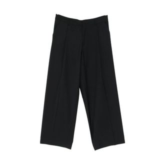 Be Able Plissierte Hose mit weitem Bein - - Trousers - Herren - Schwarzk - W34