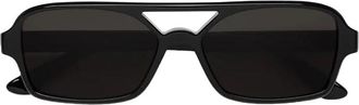 Retro Superfuture Klassische schwarze Sonnenbrille mit Zeiss Gl&auml;sern - - Accessories - unisex - Schwarzk - ONE SIZE