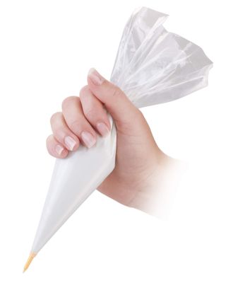 Tescoma Spritzbeutel mit Mini-Tülle DELÍCIA 30 cm, 5 St, Weiß