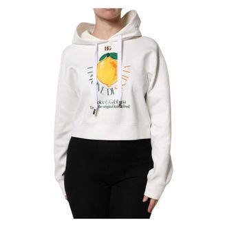 Dolce & Gabbana Damen, Sweatshirts & Hoodies, Weiß, XSGröße