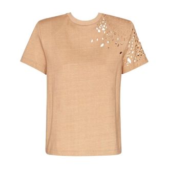 SER.O.YA Beige Caroline Shirt - - Tops - Damen - Beige - 2XS