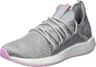 Puma Damen NRGY Neko Cosmic WNS Laufschuhe, Silver-Lilac Sachet