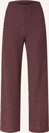 Only Marlenehose Aus Jersey braun