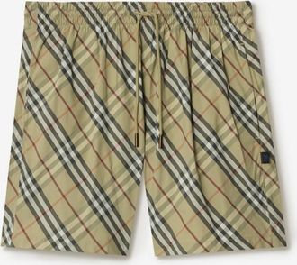 Burberry Short de bain Check, Size: XXL