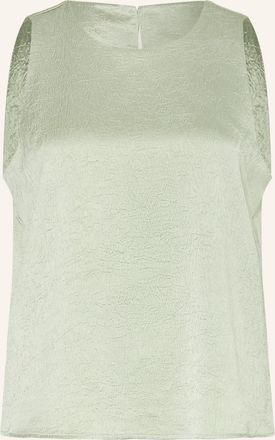 s.Oliver Black Label S.Oliver Black Label Blusentop Aus Satin gruen