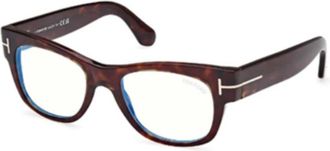 Tom Ford Klassische schwarze Sonnenbrille - - Accessories - unisex - Braun - 52 MM