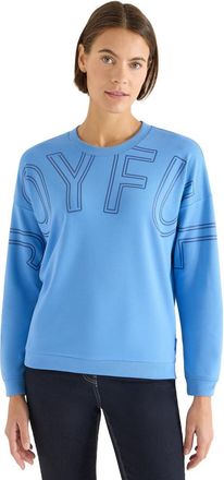 Cecil Shirt mit Frontprint Fountain Blue XXL