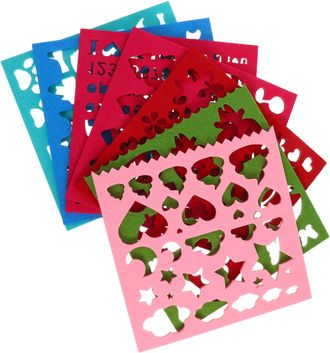 IFUNDOM 7 St&uuml;ck Nadelfilz aus Robustem Material mit Vielseitigen Stickformen f&uuml;r Selbstgemacht Nadelfilzen und Bastelarbeiten f&uuml;r Anf&auml;nger und Profis