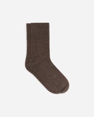Arket Socken Aus Kaschmir Und Wolle -Braun