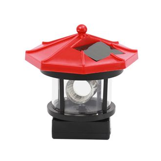 BESPORTBLE Solar Leuchtturm Gartenlampe Wasserdichte Landschaftsbeleuchtung F&uuml;r Au&szlig;enbereiche Einfache Installation Kreative Gestaltung Und Energiesparend