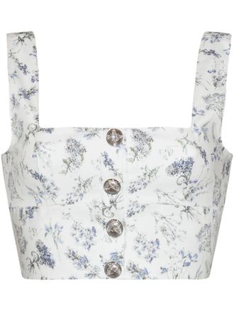 Adam Lippes Quinn Oberteil - Weiß